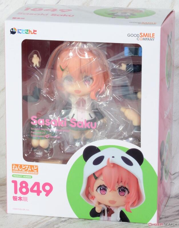 老夆玩具【現貨】代理版 GSC 黏土人 1849 VTuber 彩虹社 笹木咲 Sasaki Saku | 露天市集 | 全台最大的網路購物市集