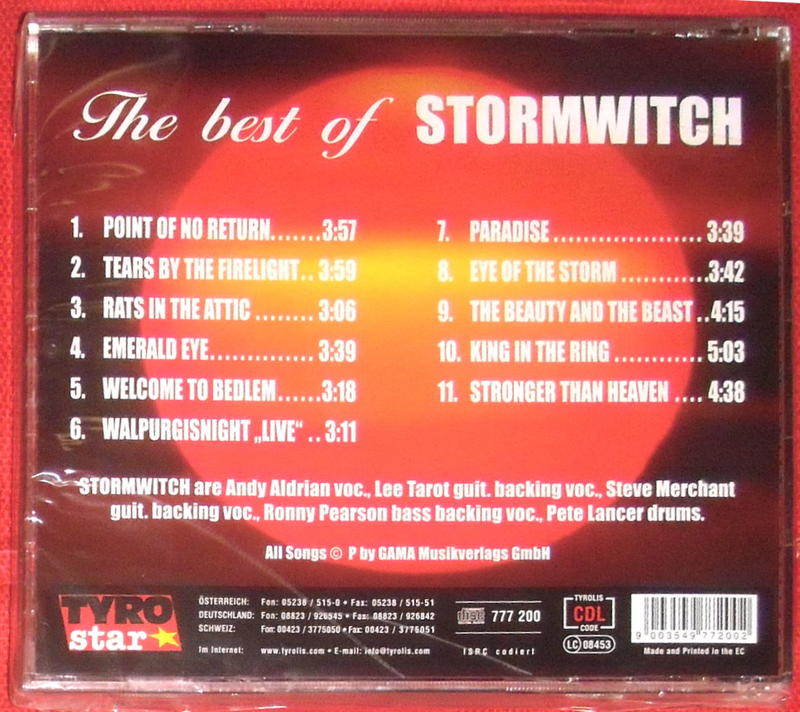 Stormwitch / Best Of Stormwitch (全新封裝歐版) | 露天市集 | 全台最大的網路購物市集
