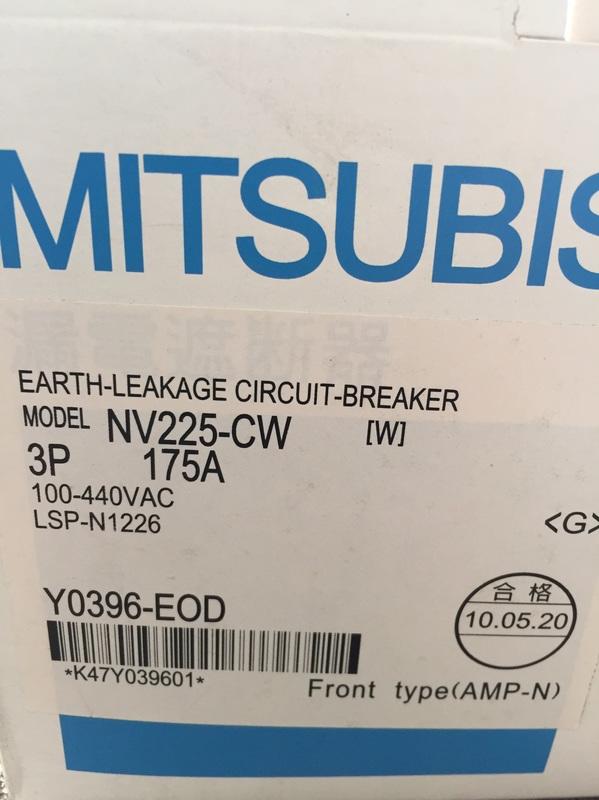 三菱 漏電斷路器 NV225-CW 3P 125A.150A.175A.200A.225A | 露天市集 | 全台最大的網路購物市集