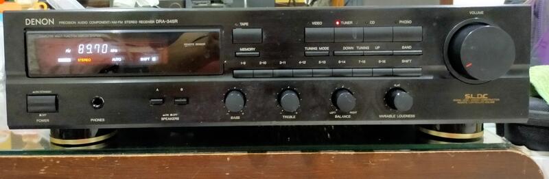 日製 Denon DRA-345R 高級 AM-FM Stereo 收音 綜合擴大機 | 露天市集 | 全台最大的網路購物市集