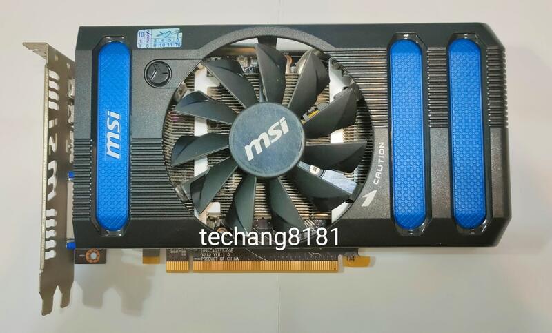 MSI R7850-2GD5/OC AMD Radeon HD 7850 可開機，但畫面有破圖 | 露天市集 | 全台最大的網路購物市集
