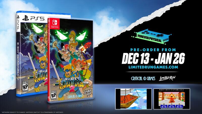 【全新現貨】PS5/NS Switch遊戲 8-Bit Adventures 2 英文版 全球限量發行 | 露天市集 | 全台最大的網路購物市集