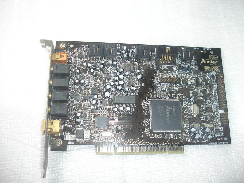 露天二手3C大賣場 Creative 創巨 Sound Blaster SB0090 PCI音效卡 品號 54435 | 露天市集 | 全台最 ...