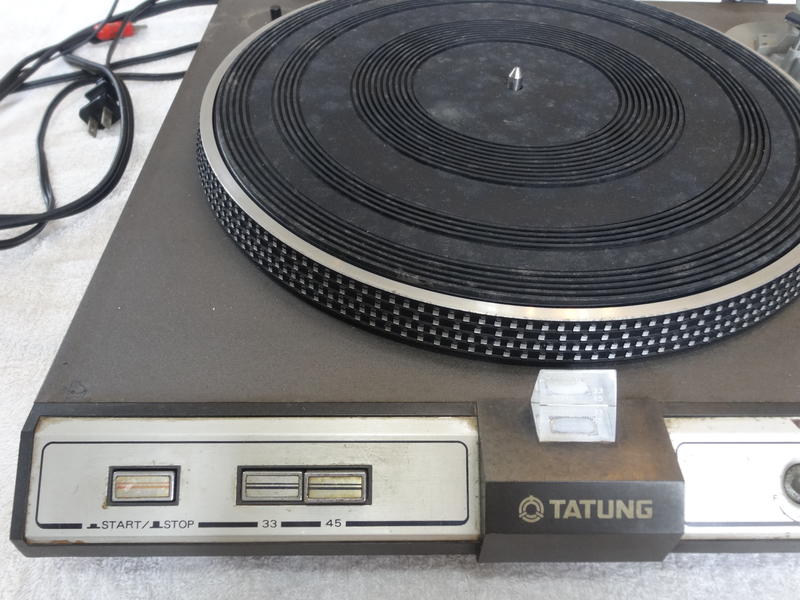早期黑膠唱機(5)~大同~TSR-201~皮帶驅動~功能正常~~唱針和皮帶都換新 | 露天市集 | 全台最大的網路購物市集