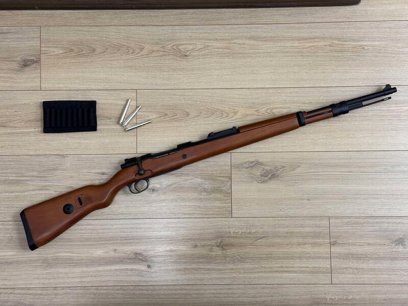 WWII 二戰德國納粹德軍 BELL 98k實木槍托拋殼空氣槍 故障槍 | 露天市集 | 全台最大的網路購物市集