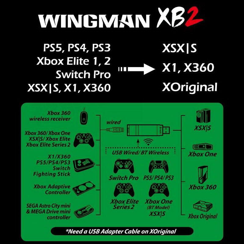 (超取免運費)BROOK WINGMAN XB2 PS5 PS4 XBOX ONE SERIES 菁英 手把轉接器 台中 | 露天市集 | 全 ...