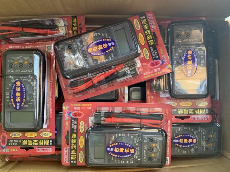 【工具人】KILTER 連騰 台灣製 KT 259 工廠型電錶 三用電表 液晶顯示 整組配件 大量現貨 | 露天市集 | 全台最大的網路購物市集