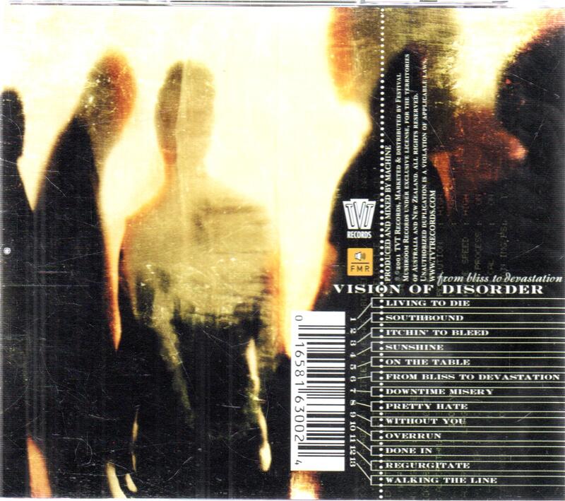 金卡價168 VISION OF DISORDER from bliss to devastation 再生工場02 | 露天市集 | 全台最大的網路購物市集