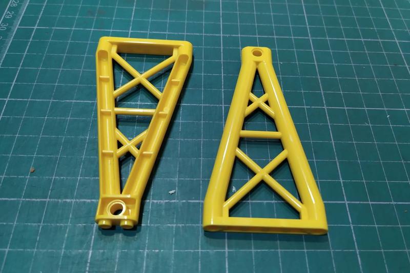 Lego 樂高 二手 64449 支架 Support 1x6x10 Girder Triangular 三角支架 | 露天市集 | 全台最大 ...