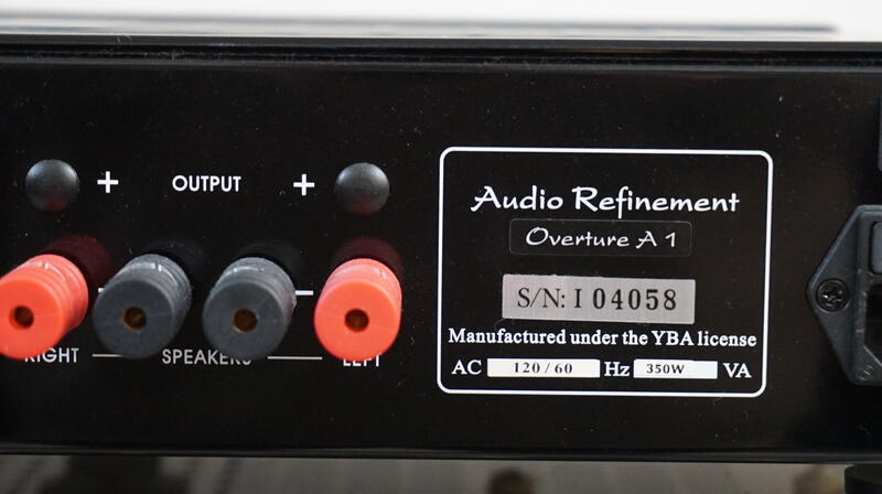 【啓晟音響】法国YBA Audio Refinement Overture A1 兩聲道綜合擴大機 | 露天市集 | 全台最大的網路購物市集
