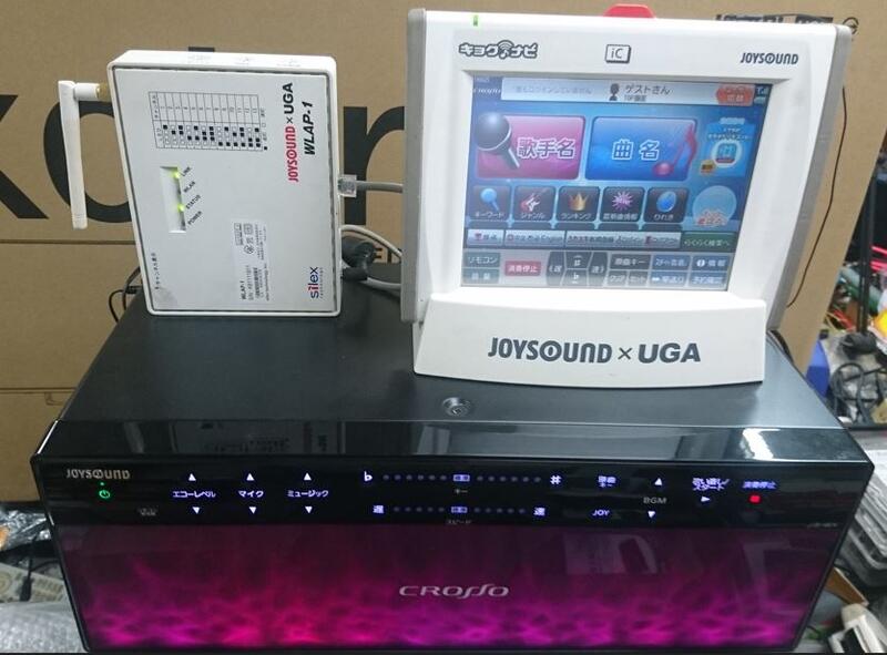 中古 JOYSOUND JS-WX CROSSO 日文伴唱機 + JR-300電子歌本 | 露天市集 | 全台最大的網路購物市集