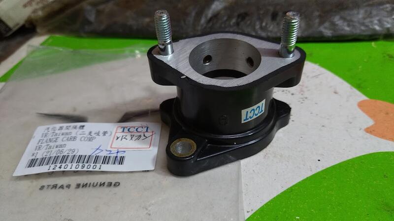 公司貨：HD125/150/200大小雲豹 MINI VR150/200化油器歧管間隔體隔熱絕緣板墊片O環油環雙頭牙螺絲 | 露天市集 | 全台最大的網路購物市集