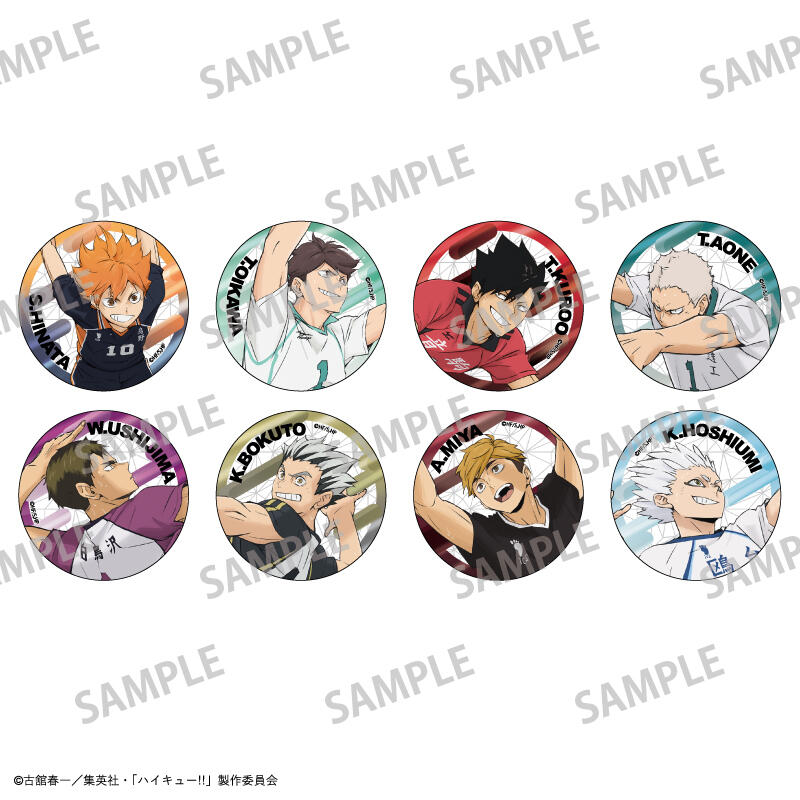 【怨念事務所】預購商品 8月(免訂金) KAMIOJAPAN 排球少年!! 金屬胸章集 徽章 第1彈 中盒8入 0611 | 露天市集 | 全台最大的網路購物市集