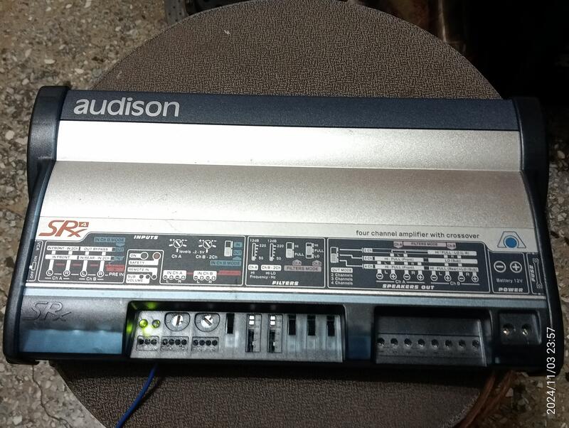省錢優質 義大利 audison SRX4 四聲道 擴大機 audison SRX4 四聲道擴大機 如圖實品勿下 | 露天市集 | 全台最大的 ...