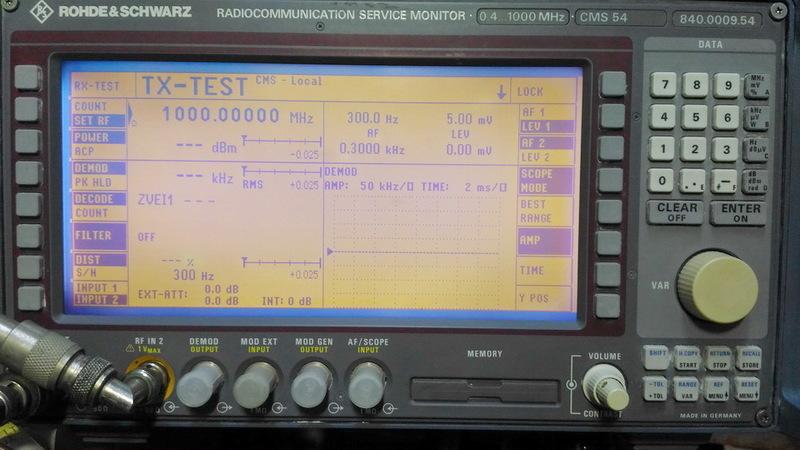 CMS54無線電綜合測試儀有頻譜分析儀CABLE循跡Rohde & Schwarz .4-1GHZ HP AGILENT | 露天市集 | 全 ...