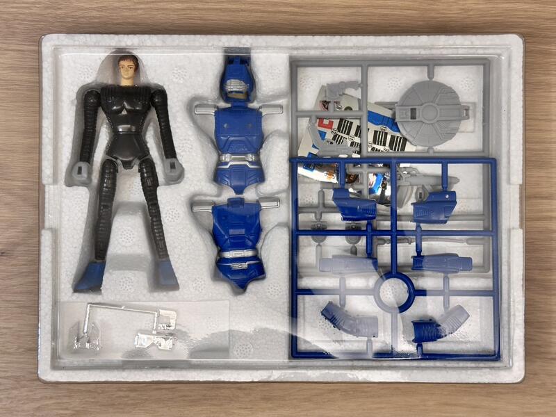 ☻咚咚舖☻ 經典老玩具 台灣製造 台版 雷霆戰隊 雷霆刑事 裝着變形 特搜Exceedraft 2號 村岡耕作 組裝模型 | 露天市集 | 全 ...