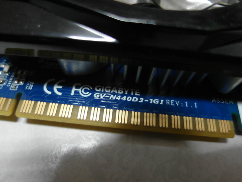 PCI-E 顯示卡 GV-N440 D3-1GI | 露天市集 | 全台最大的網路購物市集