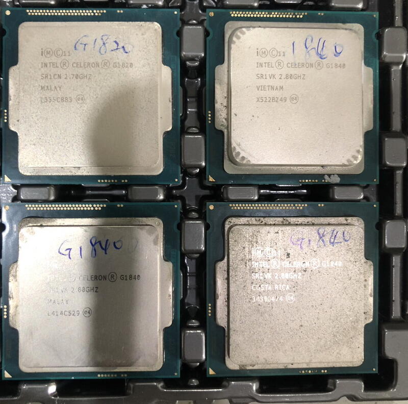 Intel Celeron 處理器 G1820 / G1840 。1150腳位，含稅價 | 露天市集 | 全台最大的網路購物市集