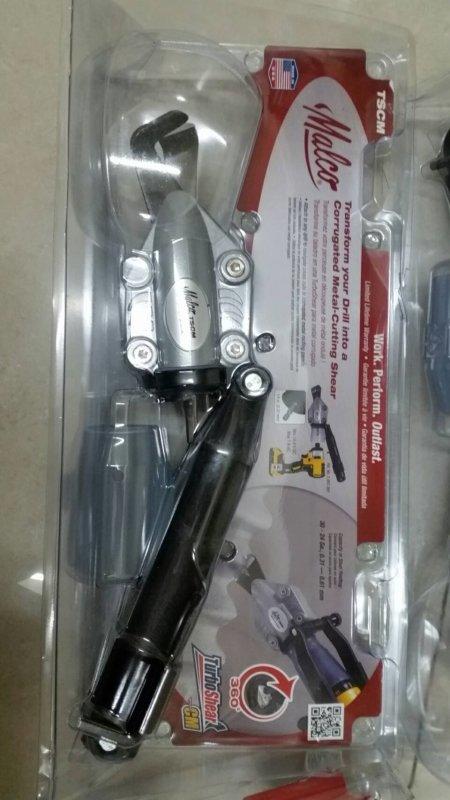 全新 Malco Turbo Shear - YouTube 外掛式 鐵皮剪 浪板剪 起子機 電鑽 都可以用 | 露天市集 | 全台最大的網路購物市集