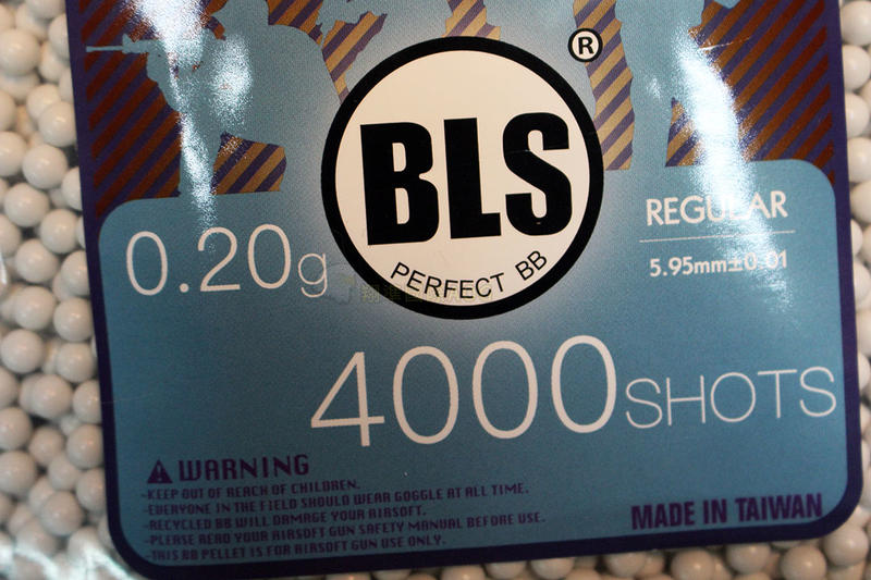 【翔準AOG】現貨 BLS 0.2g BB彈(白) 4000發 瓦斯 電動 精密彈 Y1-021AA !!注意 本拍 | 露天市集 | 全台最大的網路購物市集