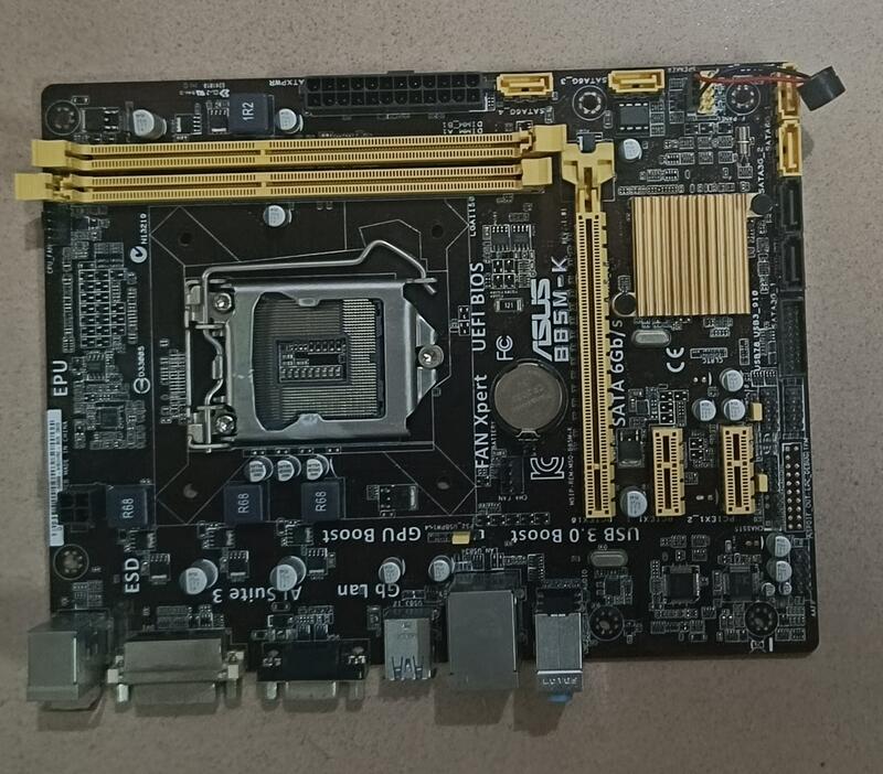 中古- 華碩 - B85M-K 主機板_有測圖有真相(S1150 / DDR3 /B85 ) | 露天市集 | 全台最大的網路購物市集
