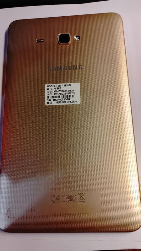 SAMSUNG Galaxy Tab J 7.0 SM-T285YD 二手良品 | 露天市集 | 全台最大的網路購物市集