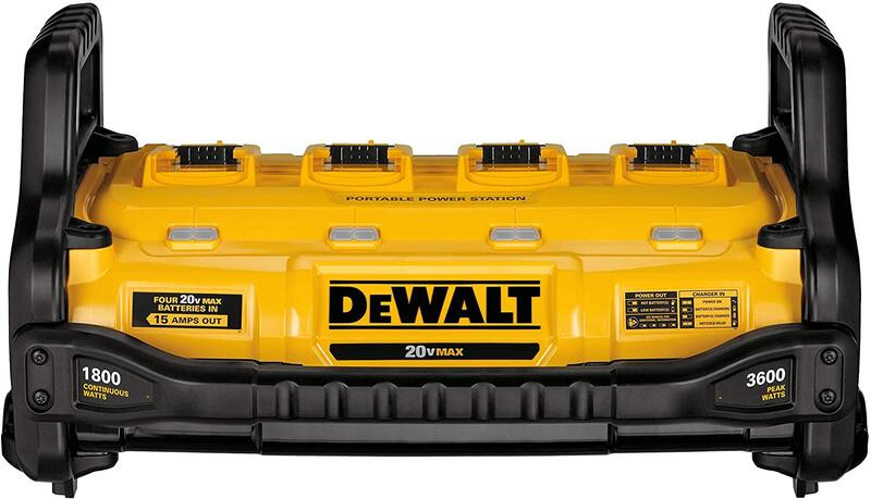 標準情人全新DEWALT DCB1800 20V~60V通用 得偉無聲發電機靜音發電機行動電源充電霸鋰電池充電器附9.0 | 露天市集 | 全 ...