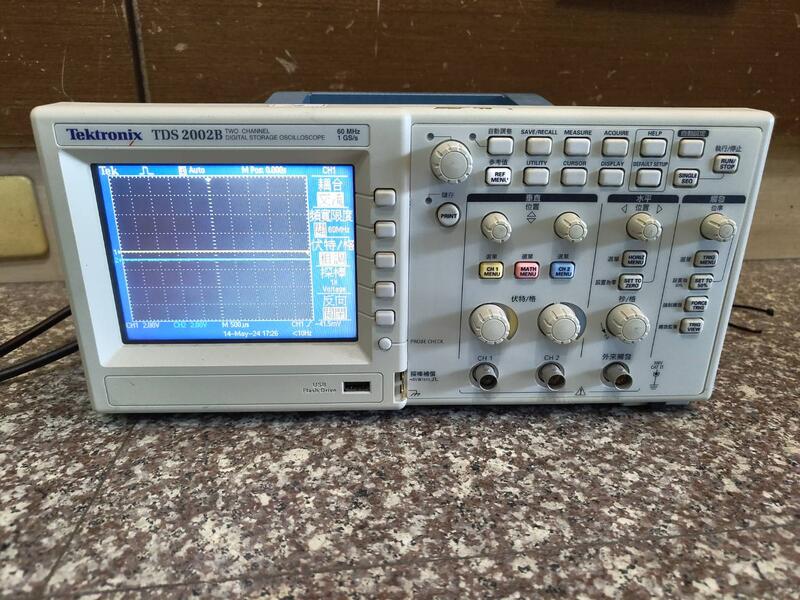 【韋貞電腦】中古二手/TEKTRONIX/TDS 2002B/示波器/60MHz/可過電/不知好壞/無配件/換貨保固 | 露天市集 | 全台最 ...