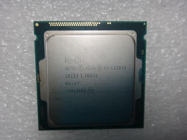 Intel 二手良品 正式版Xeon E3-1230 V3 3.3G(i3 i5 i7) | 露天市集 | 全台最大的網路購物市集