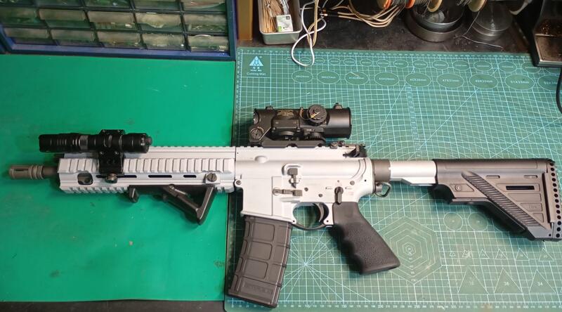 (純分享，只賣圖) 客製化製作GHK M4系統 HK416A5 GBB | 露天市集 | 全台最大的網路購物市集