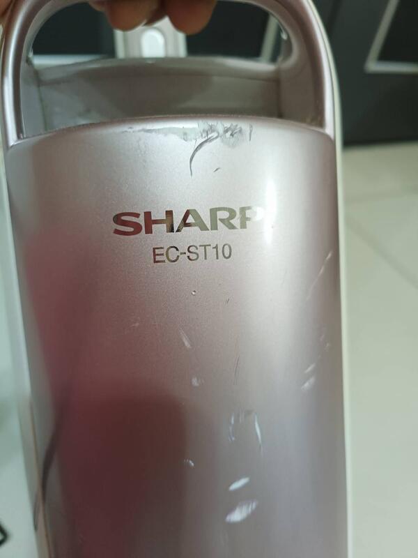 【銓芳家具】SHARP 夏普 兩段式伸縮 直立式吸塵器 EC-ST10-P 高速旋轉氣動式渦輪吸頭 超強炫風直立式吸塵器 | 露天市集 | 全台最大的網路購物市集
