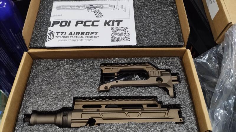 五0兵工 預購 AAP01 PCC KIT，沙色 手槍改步槍套件 | 露天市集 | 全台最大的網路購物市集