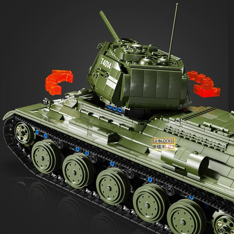樂積木【當日出貨】第三方 T-34戰車 長48.5公分動態版 非樂高LEGO相容T4014 坦克蘇聯德軍軍事反恐美軍 | 露天市集 | 全台最 ...