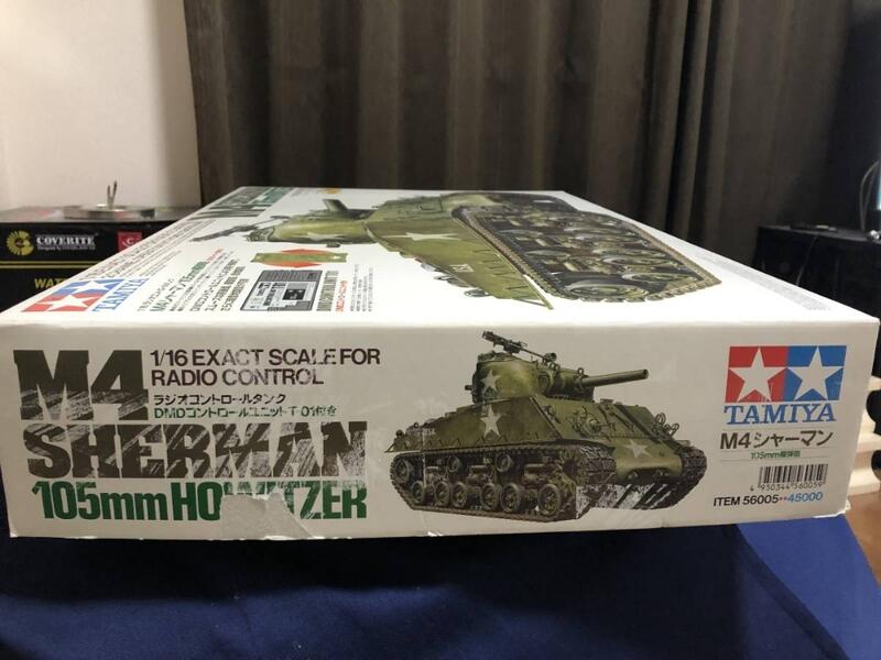 TAMIYA ITEM 56005 M4 SHERMAN 105mm HOWITZER 田宮 雪曼 謝爾曼 | 露天市集 | 全台最大的網路購物市集