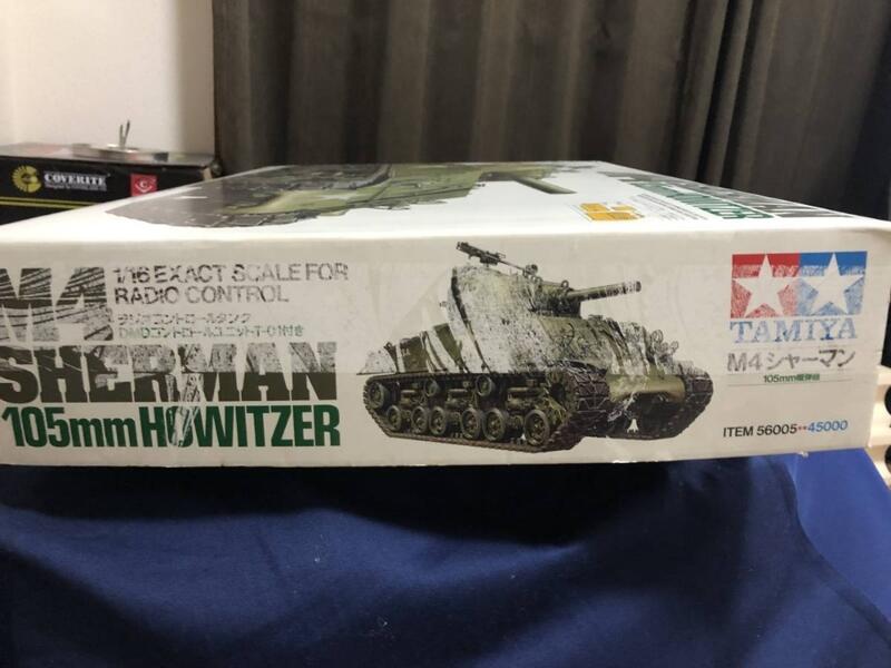 TAMIYA ITEM 56005 M4 SHERMAN 105mm HOWITZER 田宮 雪曼 謝爾曼 | 露天市集 | 全台最大的網路購物市集