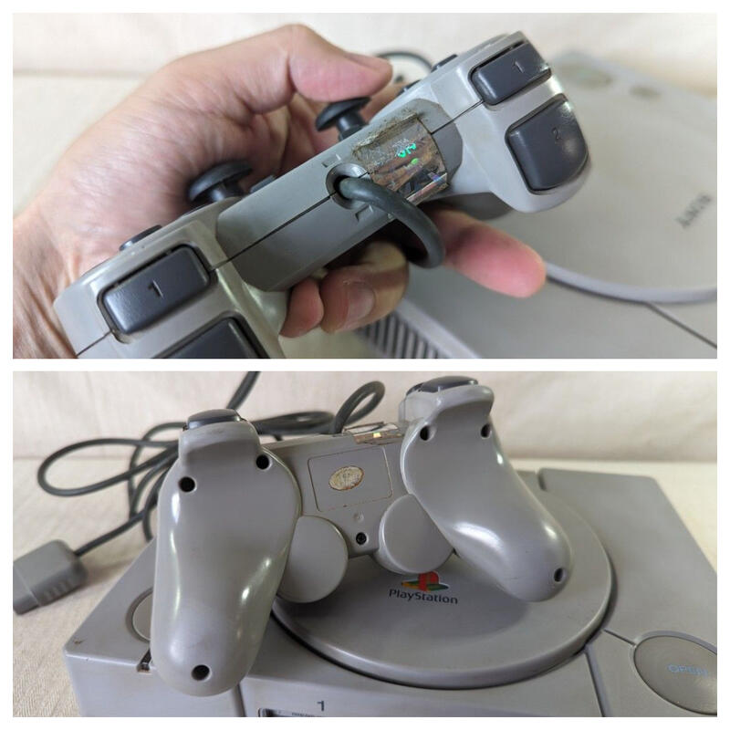 《零件擺飾機》第一代PS：主機&手把（Play Station 、PS1、SONY、早期電玩主機收藏 ） | 露天市集 | 全台最大的網路購物市集