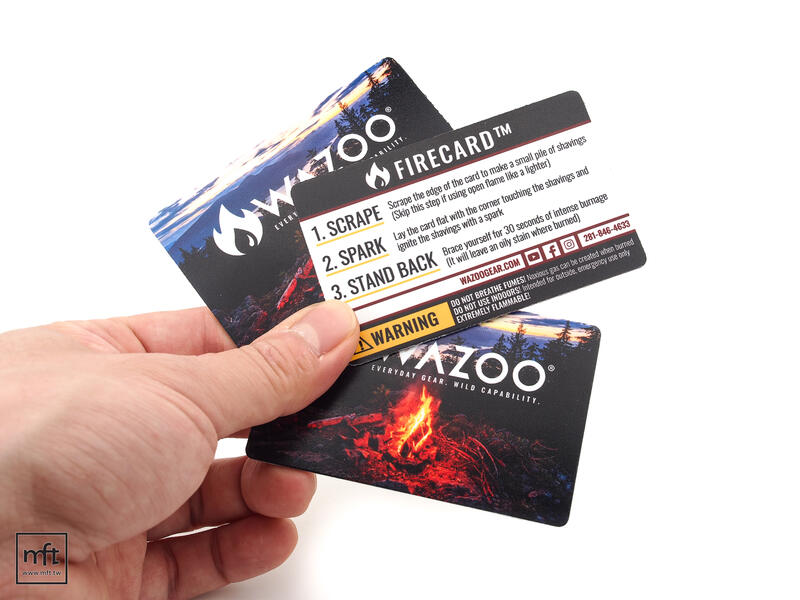 MFT 美國 Wazoo Firecard Waterproof Wallet Tinder 防水火種卡片 | 露天市集 | 全台最大的網路購物市集