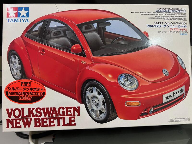 （現貨）代友出售TAMIYA 1/24 VOLKSWAGEN NEW BEETLE 24200 車殼電鍍版 | 露天市集 | 全台最大的網路購物市集