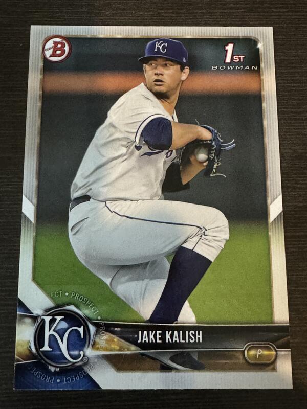 Jake Kalish 凱力士 統一獅隊 洋將 新人卡 2018 Bowman Prospects #BP77 | 露天市集 | 全台最大的 ...