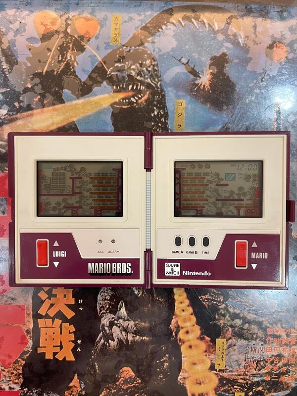 任天堂 Nintendo Game & Watch MARIO BROS. MW-56 瑪利歐兄弟 雙屏掌機 遊戲機 | 露天市集 | 全台最 ...