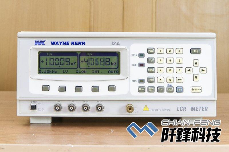 【阡鋒科技 專業二手儀器】WK WAYNE KERR 4230 LCR Meter 阻抗分析儀 | 露天市集 | 全台最大的網路購物市集