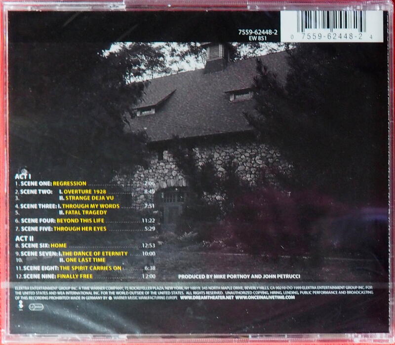 Dream Theater : Metropolis part 2: Scenes from a mem (全新封裝歐) | 露天市集 | 全 ...