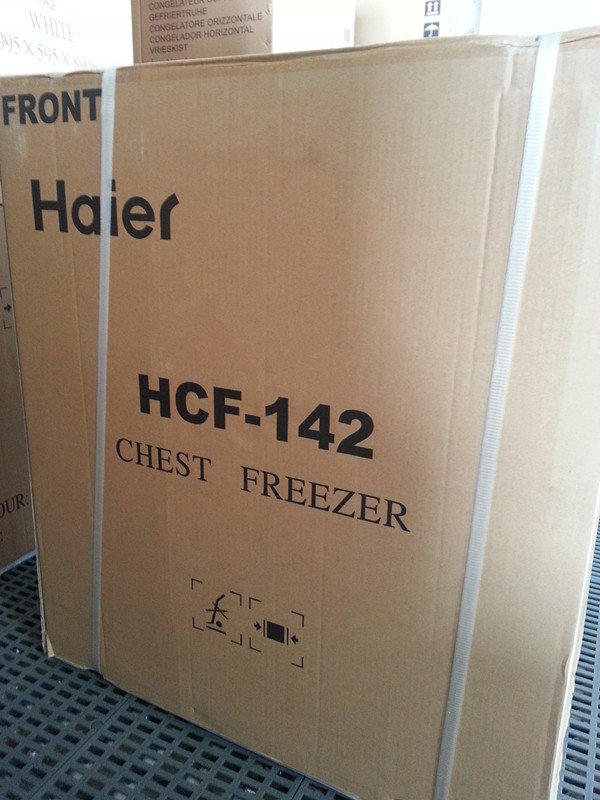 缺貨中)!Haier海爾142L臥式密閉掀蓋式冷凍櫃/冰櫃/冷凍冰箱(HCF-142) 2尺4 | 露天市集 | 全台最大的網路購物市集