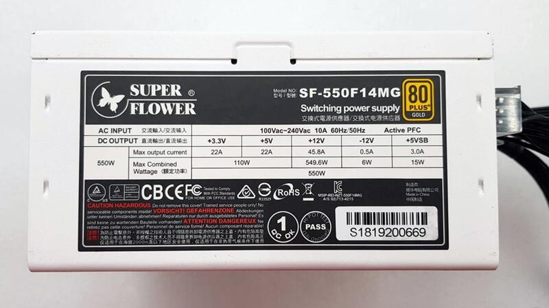 振華SUPER FLOWER SF-550F14MG 550W 80+金牌 全模組 ***線材請看內文*** | 露天市集 | 全台最大的網路購物市集
