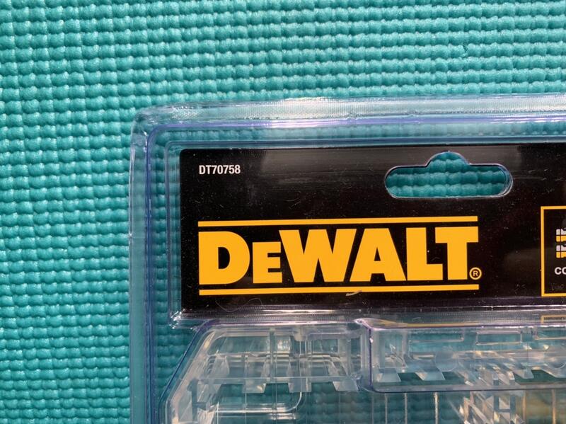 "台中工具老爹" DEWALT得偉 DT70758 起子 鑽頭 配件 57件套組 (附收納盒) | 露天市集 | 全台最大的網路購物市集