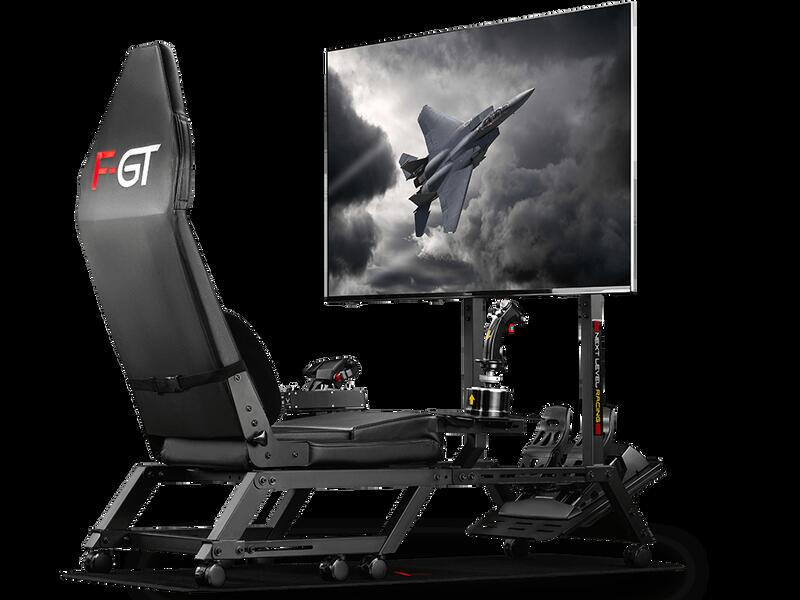 Next Level Racing F-GT Flight Simulator 模擬飛行駕駛艙 支架 座椅 | 露天市集 | 全台最大的網路購物市集