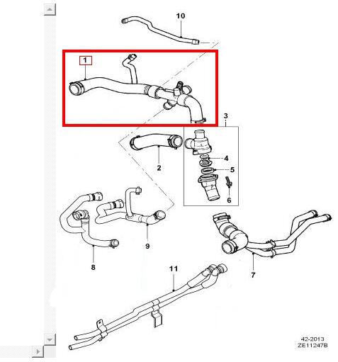 ※鴻晉汽材※JAGUAR XF 3.0 09-15 上水管總成 上水管 水管 正廠件 | 露天市集 | 全台最大的網路購物市集