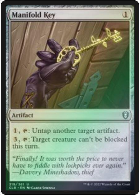 [ALG卡牌專門] CLB 征戰柏德之門 Foil Manifold Key 多相鑰匙 英/中文 閃卡 | 露天市集 | 全台最大的網路購物市集