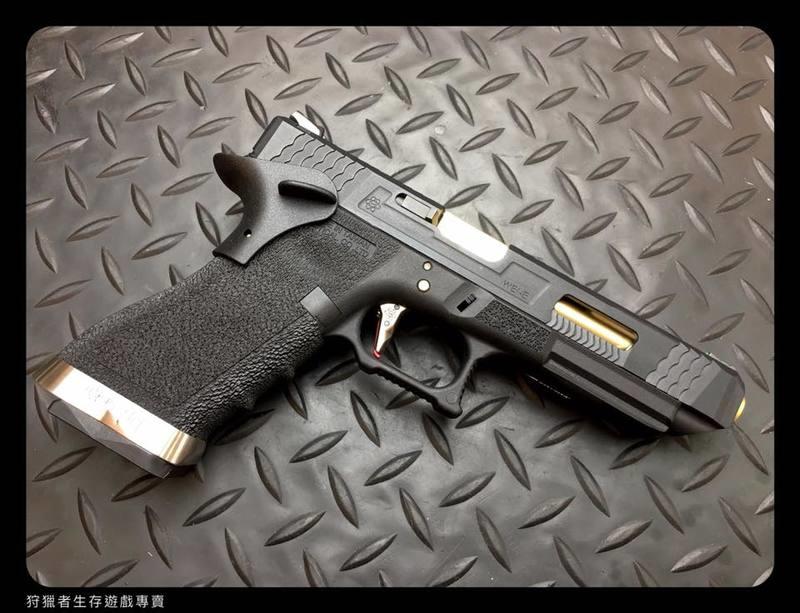 【狩獵者生存專賣】WE GLOCK G34 原力系列燒炙競技瓦斯短槍-黑黑金 | 露天市集 | 全台最大的網路購物市集