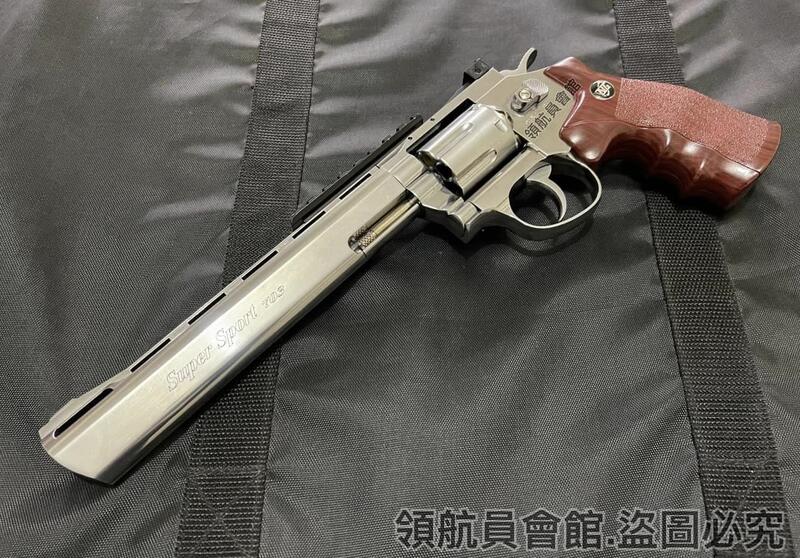 【領航員會館】初速升級版WG大榔頭8吋703左輪手槍CO2槍全金屬加速彈殼銀色高初速直壓槍戰術魚骨SW史密斯威森M357 | 露天市集 | 全台最大的網路購物市集